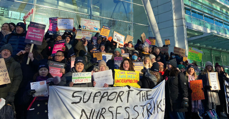 Public support for nurse strikes remains ‘steadfast’, poll shows ...